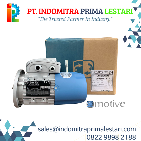 Jual AC BRAKE MOTOR DELPHI 0,18 KW 4P B5 oleh PT. Indomitra Prima Lestari