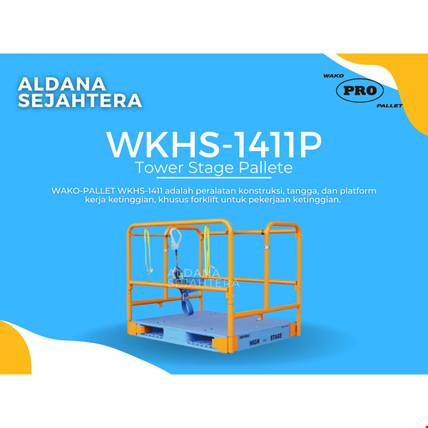 Jual WAKO PRO PALLET WKHS-1411P TOWER STAGE oleh CV. ALDANA SEJAHTERA