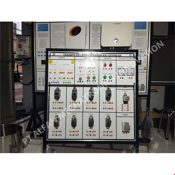 Jual TRAINER PELATIHAN DASAR KELISTRIKAN oleh PT. ALFAN MECHATRONICS ...