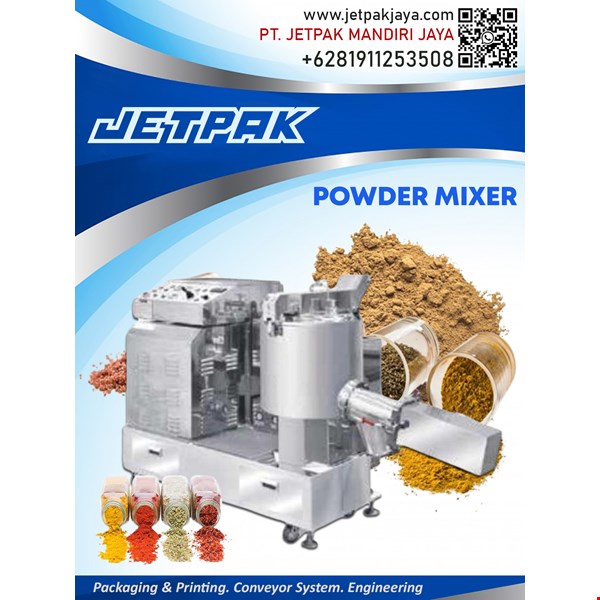 Jual POWDER MIXER JET oleh PT. Jetpak Mandiri Jaya
