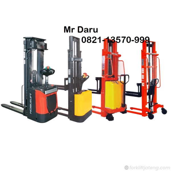 Jual Hand Stacker Full elektrik 2 Ton 4,6 meter Daltonlift oleh Denko Sakti