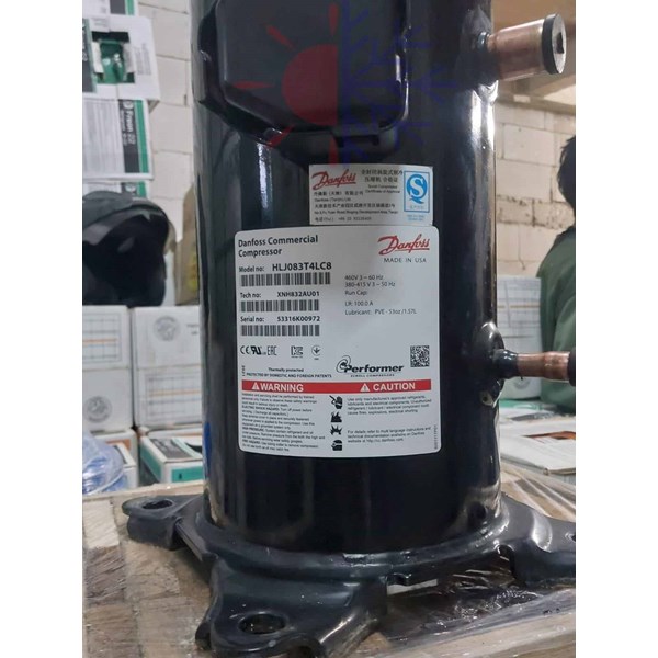 Jual Compressor Danfoss Scroll HLJ083T4LC8 oleh Sejahtera Indocool