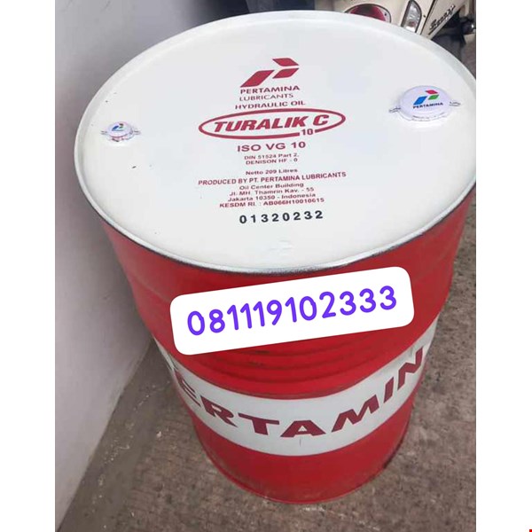 Jual TURALIK C 10 ISO VG 10 oleh Supplier Oli & Grease Industri