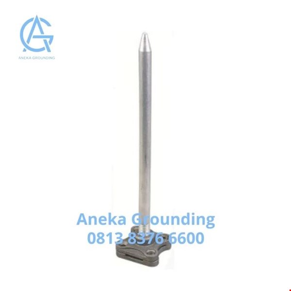 Jual Aluminium Splitzen Taper Pointed Air Rod Tipe Flat Tape Length 500 ...