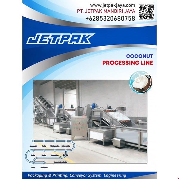 Jual Coconut Processing System oleh PT. Jetpak Mandiri Jaya
