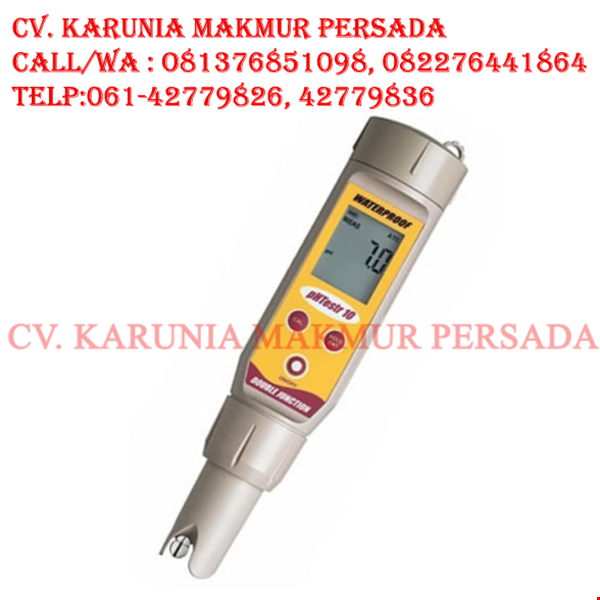 Jual Waterproof pH Testr 10 pH Tester Pocket pH Meter Eutech EC ...
