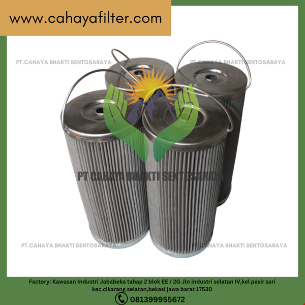 Jual Industrial Filtration Hydraulic Oil Filter oleh PT. Cahaya Bhakti ...