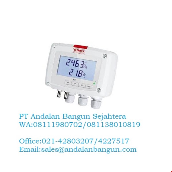 Jual Differential Pressure And Temperature Sensor CP 210-R oleh PT. ANDALAN BANGUN SEJAHTERA