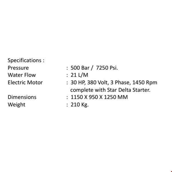 Jual Pompa Hydrotest 500 Bar - Hawk Pump Ex Italy Test Pressure oleh PT ...