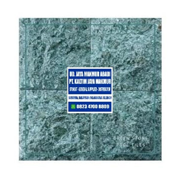 HARGA BATU ALAM GREEN STONE POOL TILES PT. KALTIM JAYA MAKMUR oleh PT ...