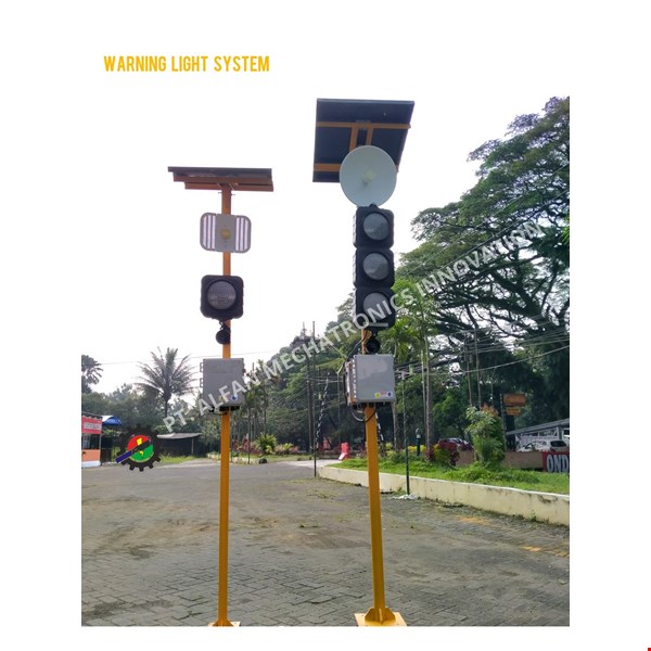 Jual Warning Light System solar cell oleh PT Alfan Mechatronics Innovation