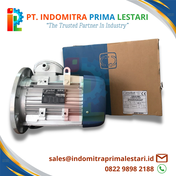 SUPPLIER MOTOR INDUKSI 3 PHASE 2,2 KW 4P B5 oleh PT. Indomitra Prima ...