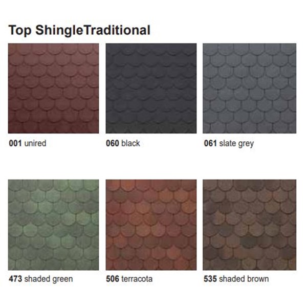 Jual Atap Genteng Aspal Bitumen Tegola Top Shingle oleh CV. Atap Rumah Kita