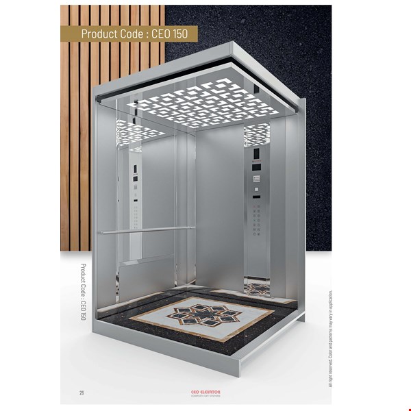 Jual Elevator Lift Merk CEO oleh PT. Ritz Elevator Indonesia