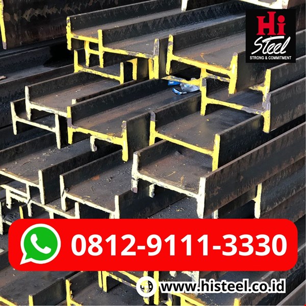 Jual BESI BAJA WF 150 BEKASI oleh Hi Steel