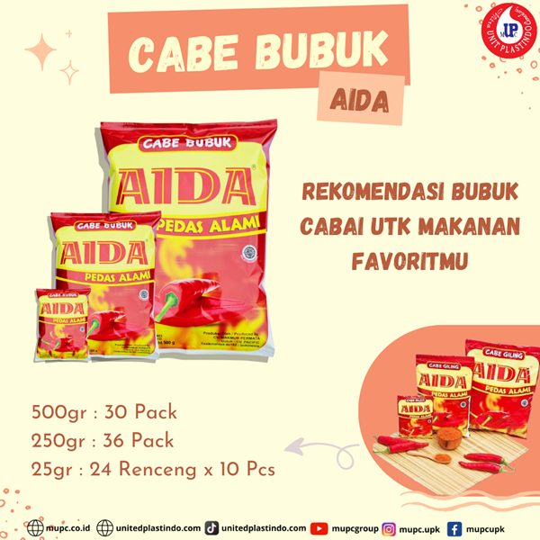 Jual CABE GILING AIDA / CABE BUBUK oleh PT. Mitra Unit Plastindo Cemerlang
