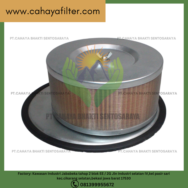 Jual High Air Permeability Pleated Vacuum Air Filter oleh PT. Cahaya ...