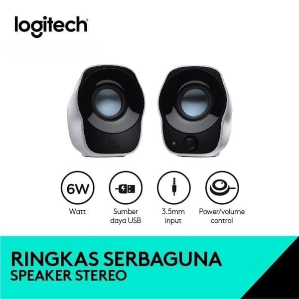 Jual Logitech Z120 Compact Stereo Speakers oleh PT. Surya Perdana Makmur