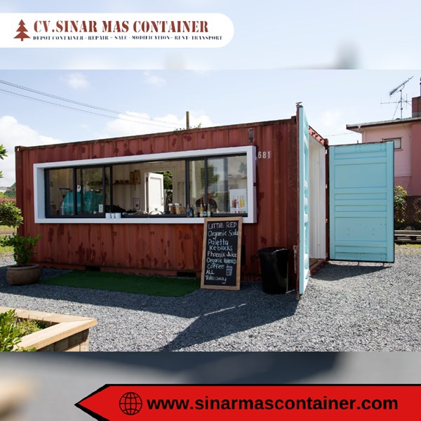 Jual Container Bekas Untuk Jualan oleh CV. Sinar Mas Container