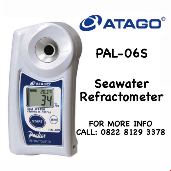 Jual ATAGO PAL-06S Salinity of Seawater Refractometer oleh Laboratorium Ins