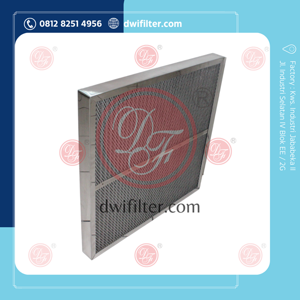Jual Pre Filter Alumunium Frame Dust Mesh Filter oleh PT. Dwi Filter Jaya