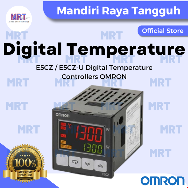 Jual E5CZ / E5CZ-U Digital Temperature Controllers OMRON oleh PT. Mandiri Raya Tangguh