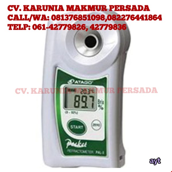Jual Digital Refractometer PAL 3 ATAGO oleh CV. Karunia Makmur Persada