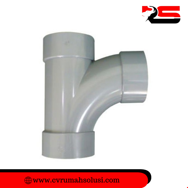 Jual Fitting PVC Large Radius Tee Rucika oleh CV. Rumah Solusi Group