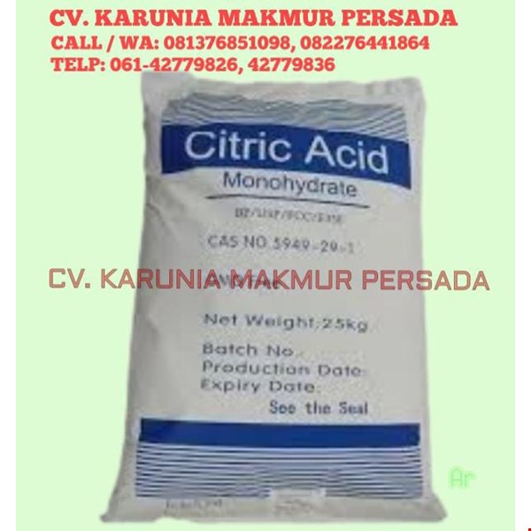 Jual Citric acid / Asam Sitrat 25 Kg sebagai perasa asam pengawet oleh ...