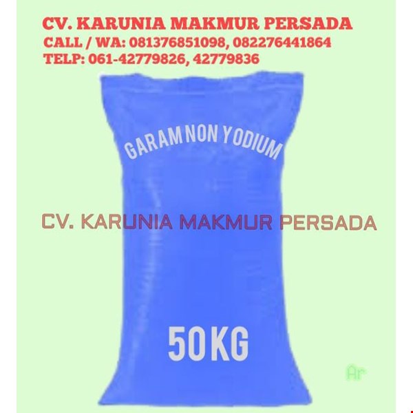 Jual Garam Industri NaCl untuk Industri Kimia oleh CV. Karunia Makmur ...