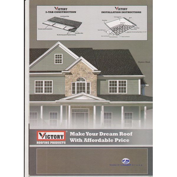 Jual Genteng Bitumen Terbaik Murah Victory Solid oleh CV. Atap Rumah Kita