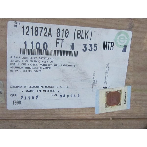 Jual Belden Cat 6 Data Tuff 121872A - Kabel UTP oleh PT. VISINDO GLOBAL ...