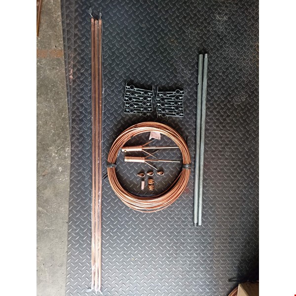 Jual Paket Anti Petir Rumahan Splitzen Trisula Alumunium (Penangkal ...