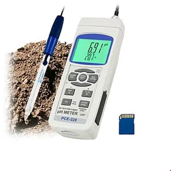 Jual Slurry / Mud pH Meter PCE-228SLUR-ICA incl. ISO calibration ...