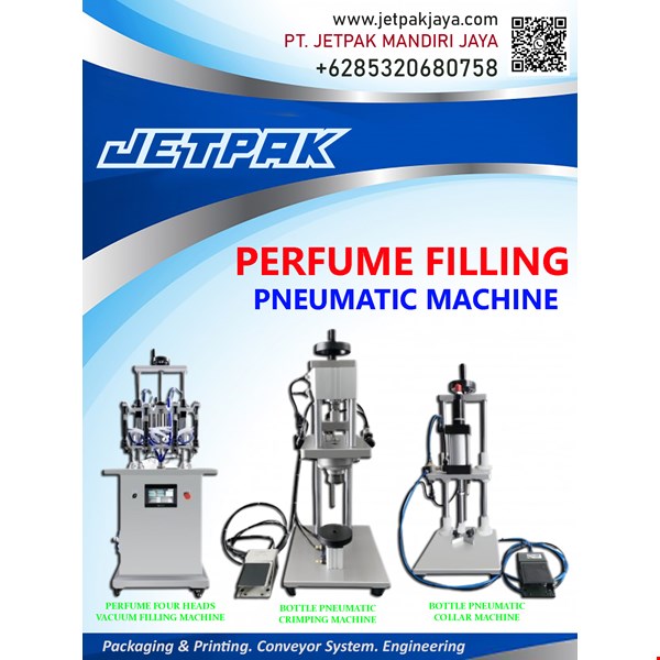 Jual Perfume Filling Machine oleh PT. Jetpak Mandiri Jaya
