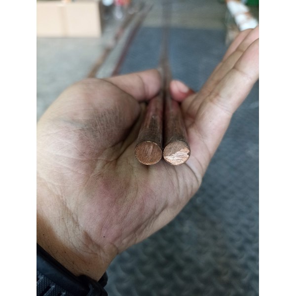 Jual Copper Rod Grounding 1/2 inch x 4 meter (Grounding) oleh PT ...