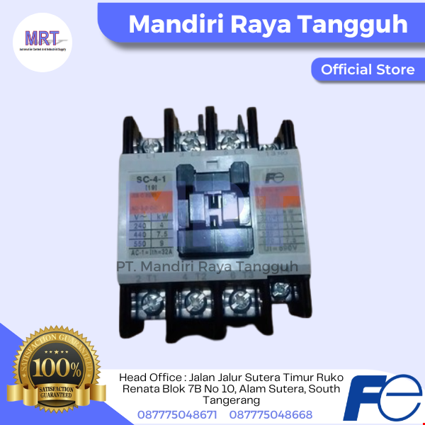 Jual Magnetic Contactor Fuji Electric oleh PT. Mandiri Raya Tangguh