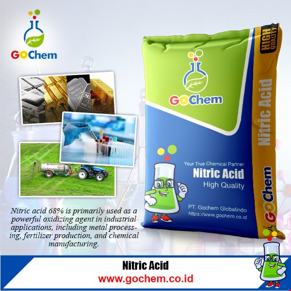 Jual Bahan Kimia Industri Nitric Acid oleh PT. Gochem Globalindo