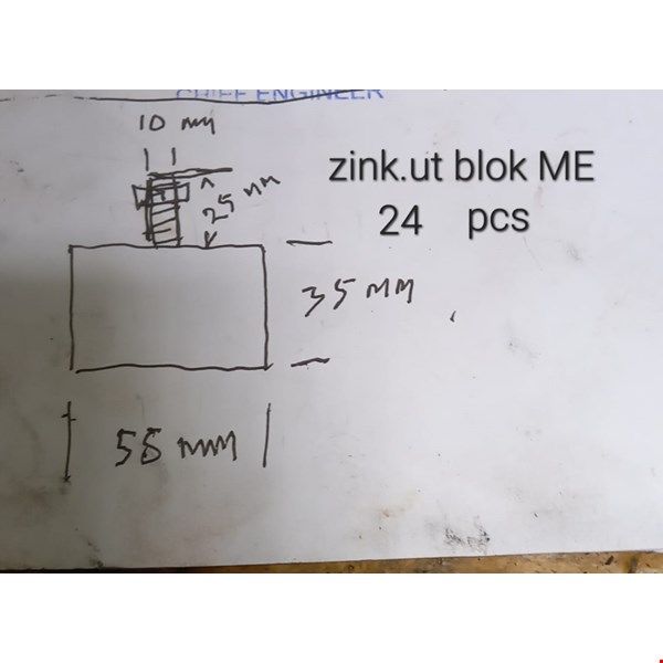 Jual Zinc Cooler Od. 4 x 5 (Baut 16) oleh CV. Artha Jaya Makmur