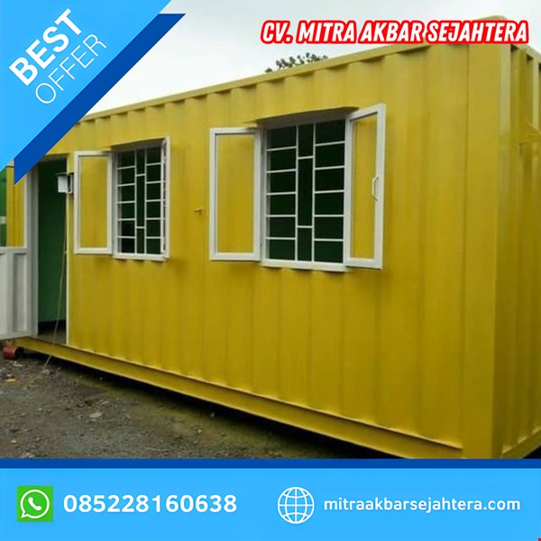 Jual Container Office Bekas 40 Feet Batu oleh CV. Mitra Akbar Sejahtera