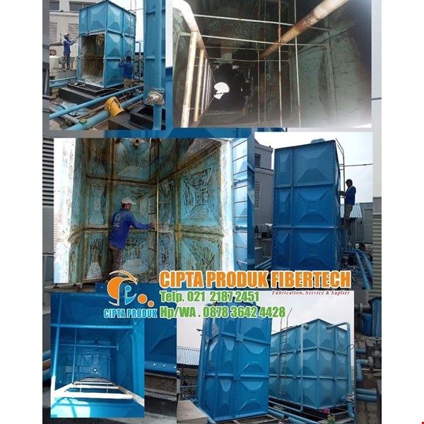 Jasa Pabrikasi dan Jasa Perbaikan Roof Tank Panel FRP oleh CV. Cipta ...