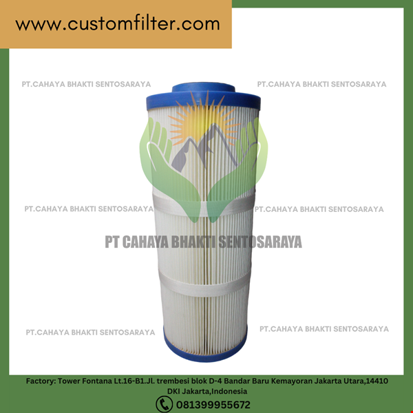 Jual 40 Inch Dust Cartridge Filter Anti Static oleh PT. Cahaya Bhakti ...
