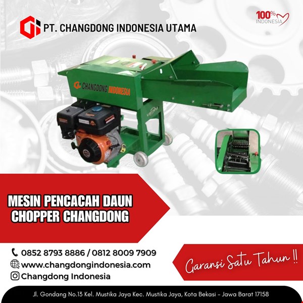 Jual Mesin Perjang Rumput Chopper CHANGDONG oleh PT. Changdong ...