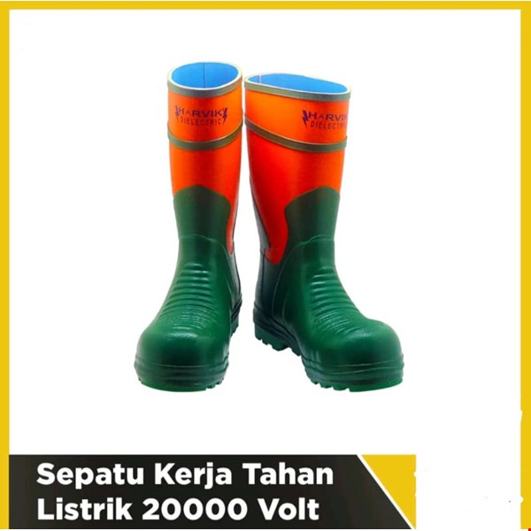 Jual Sepatu Kerja Safety Tahan Listrik 20/24 Kv ( mrk HARVIK) oleh ...