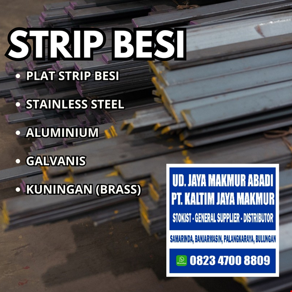 Jual STRIP BESI HARGA TERBAIK 2024 KUTAI BARAT KALIMANTAN TIMUR oleh PT ...