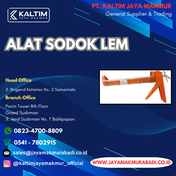 Jual ALAT SODOK LEM HARGA TERBAIK 2024 BONTANG KALIMANTAN TIMUR oleh PT ...