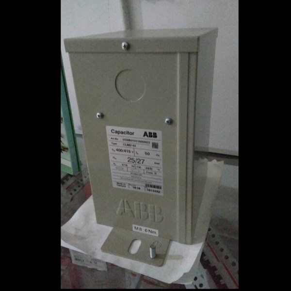 Jual kapasitor bank / capacitor bank merk ABB type: CLMD 43 025 400 ...