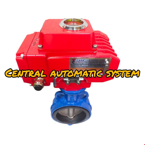 Jual Electric Actuator / Motorize Valve CASA Type CAS 10E C/W Butterfly ...