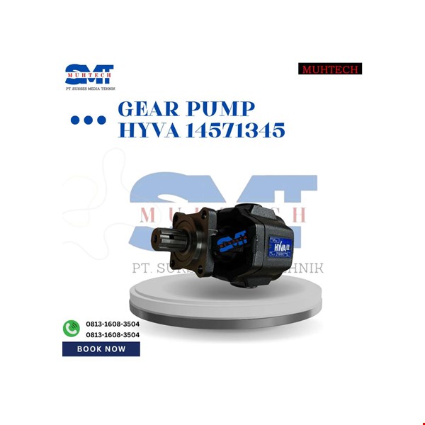 Jual GEAR PUMP HYVA 14571345 oleh PT. Sukses Media Tehnik