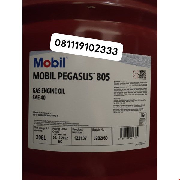 Jual Mobil Pegasus 805 Gas Engine Oil oleh Supplier Oli & Grease Industri